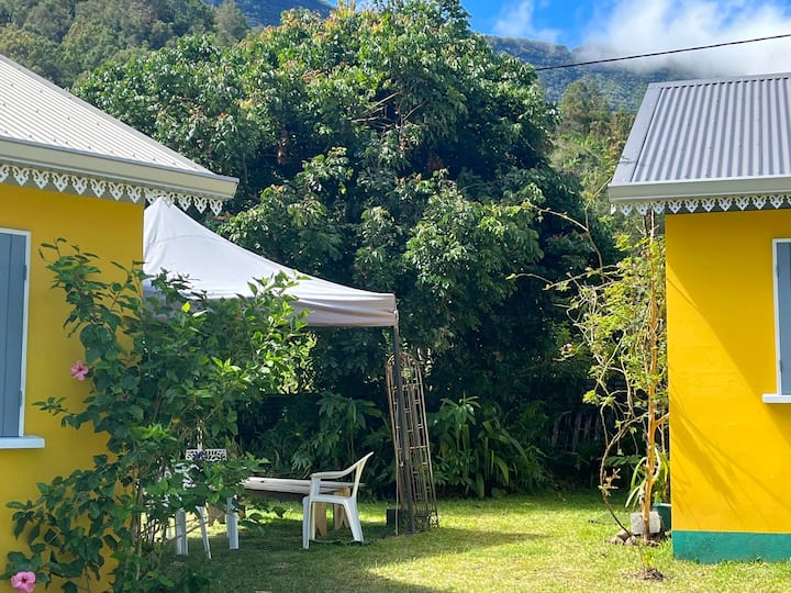 Salaz’ Et Sens - Maison Créole Cosy 3*- Ravintsara - La Réunion