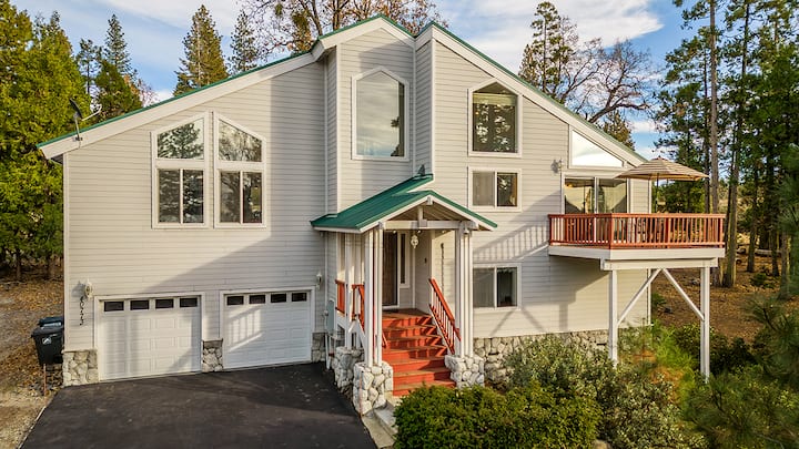 Musick Ridge 3 Bed 2 1/2, Bonus Rm & Starlink Wifi - Shaver Lake, CA