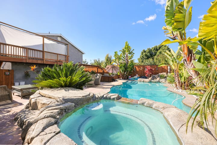 5br | Salt Water Pool | Hot Tub | Fire Pit| Bbq - Chula Vista, CA