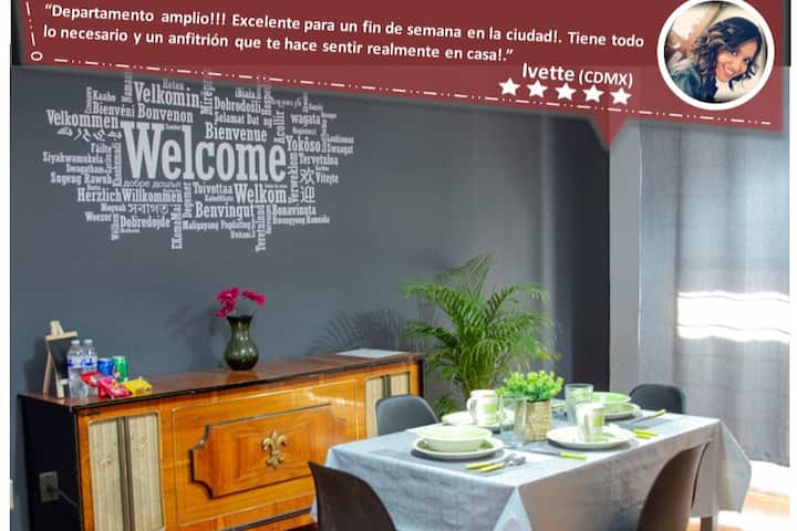 Casa Moderno Green 1st Floor -Long Stay Discounts- - Aguascalientes