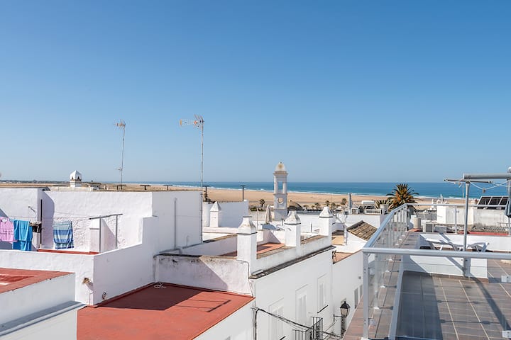 Apartamento *Milcolores* Vista Mar,parking Privado - El Palmar de Vejer