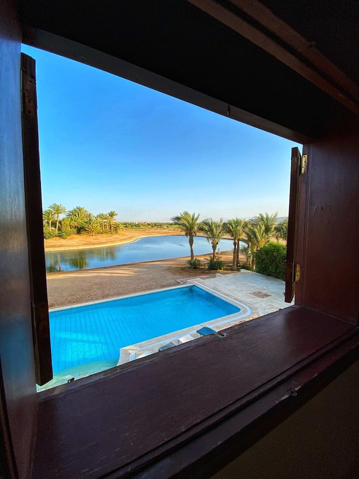 Grv129 Overlooking Lagoon 4bd Villa, Private Pool - 胡爾加達