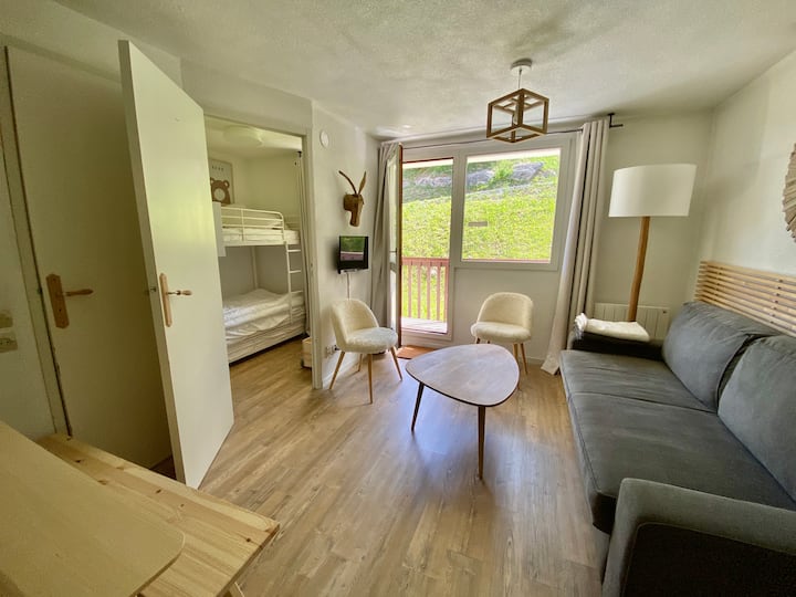 Appt 5 Couchages à Vallandry (Dom. Les Arcs) - Les Coches