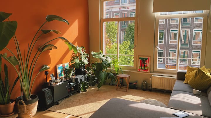 Cozy Apartment In Lively Area, Close To Vondelpark - 암스테르담