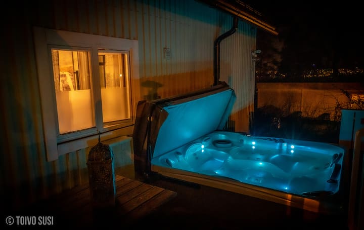 Modernit Saunatilat 10:lle, Majoitus 3 Henkilöä. - Jyväskylä