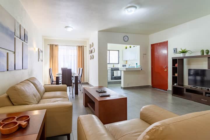 Roma Sur Spacious Apartment - Mexico City