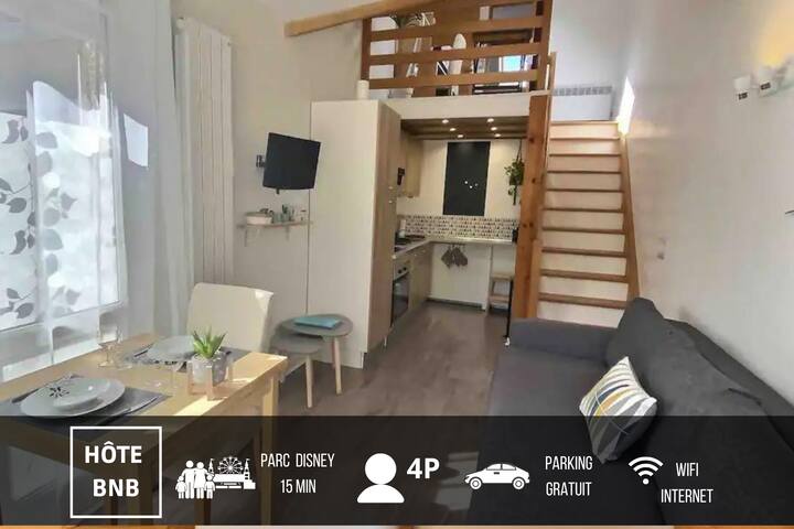 L'appart Cosy Disney - Meaux