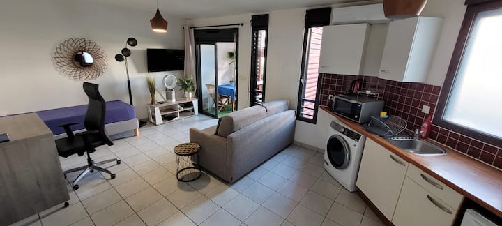 Studio Luthuli - 3 Voyageurs - Réunion