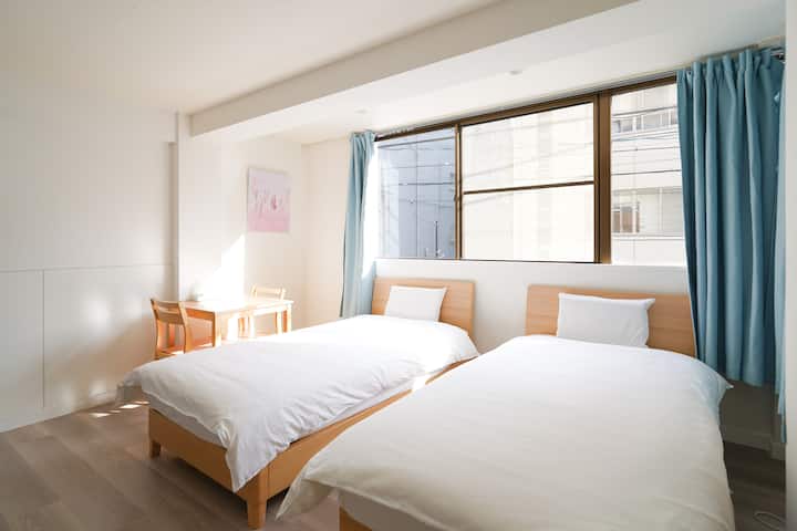 Twin Doutonbori, Nipponbashi 3 Min, Nearby Kuromon - Osaka