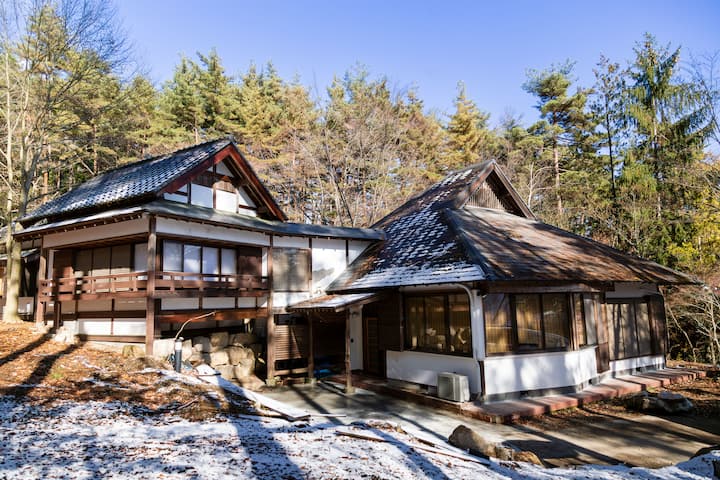 最大16名様 源泉掛流し半露天温泉付き貸し切りVilla 洗心庵 - Matsumoto