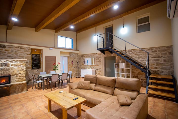 Casa Peña Dura Con Spa & Sauna - Lalín