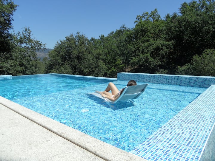 T3 Com Piscina, Jacuzzi E Sauna Privado No Gerês - Vieira do Minho