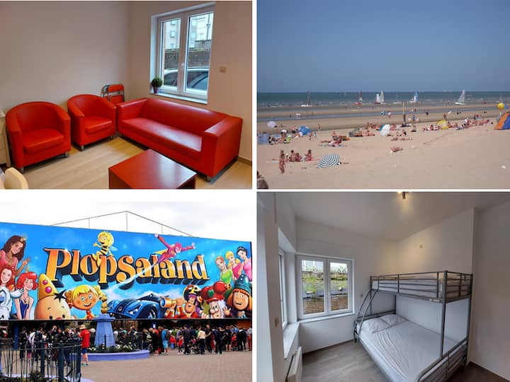 2 Chambres 6 Pers Rénové à 75 Mètres De La Plage - De Panne