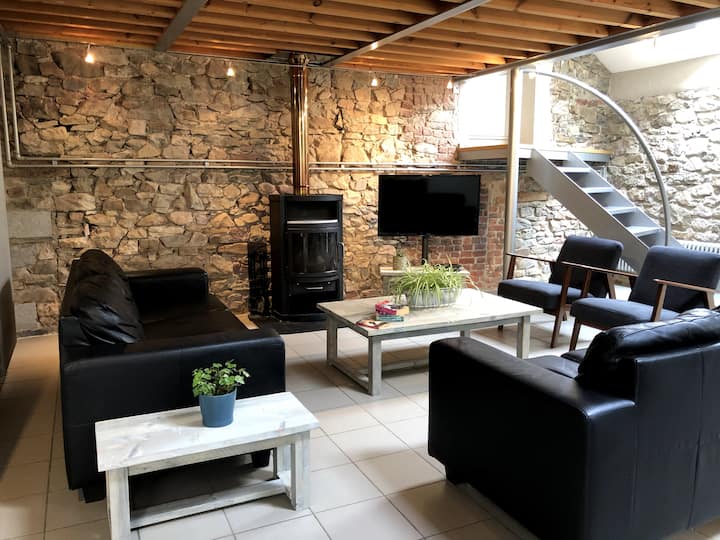 Gite Saint Donat Vakantiehuis La Grange - 10 Pers - Rendeux