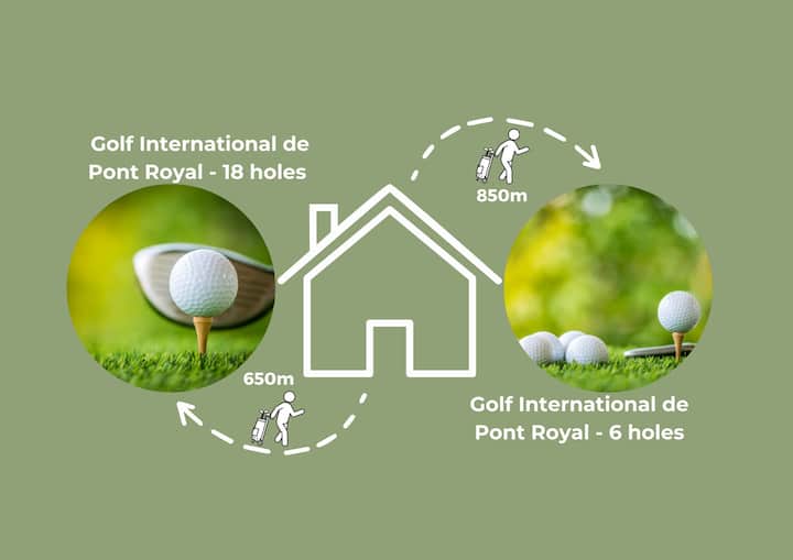 Villa Olympus: Vacances Au Golf De Pont Royal - Mallemort