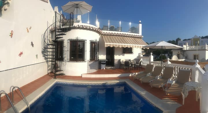 Casa Elena, Villa With Private Pool & Roof Terrace - Costa Tropical