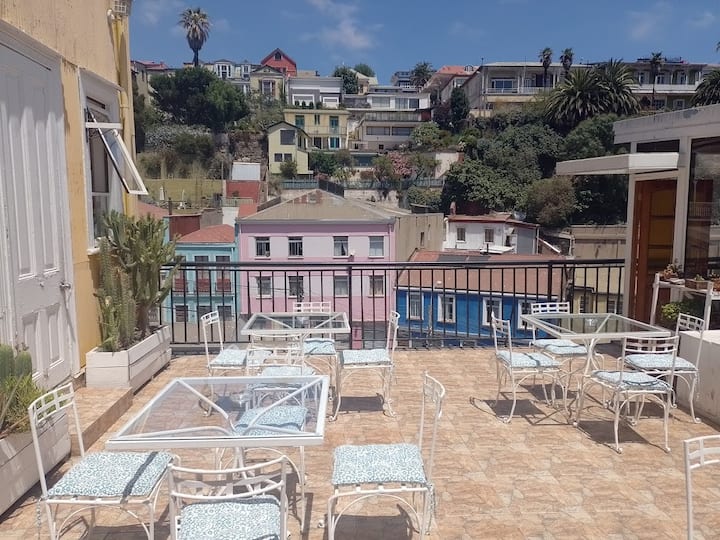 Loft En Cerro Concepción, Valparaíso - 瓦爾帕萊索