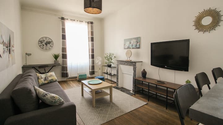 (B2) Angouleme Centre, Grand 2 Pièces Cosy - Angoulême