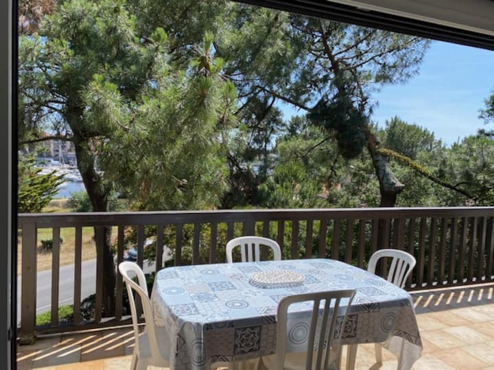 Le Soixanties, Terrasse Et Superbe Vue Sur Le Port - Soorts-Hossegor