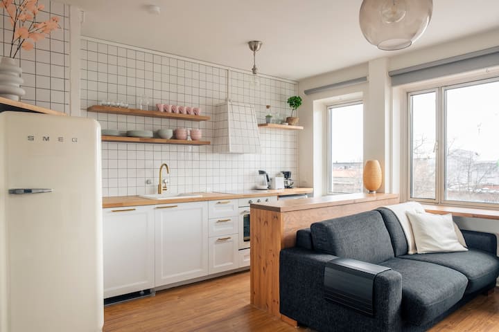 Rest 2br Open Kitchen Apartment W/ Incredible View - Helsinki