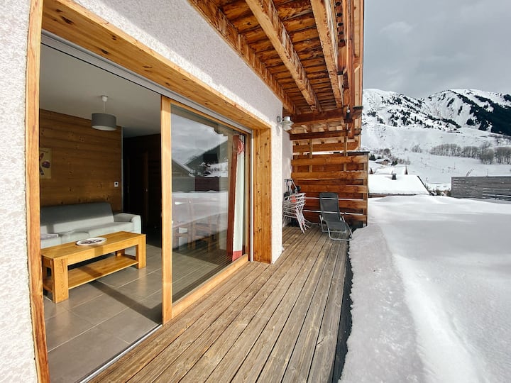 Charmant Appart Dans Chalet Neuf Avec Superbe Vue - Saint-Jean-de-Maurienne