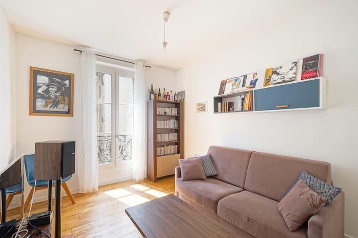 Cosy Apartment Next To The Atelier Des Lumières - Métro Nationale, Paris