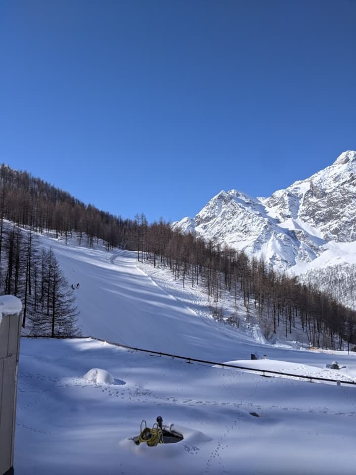 Comfortable 4 Beds Studio Flat Facing Slopes - Zermatt