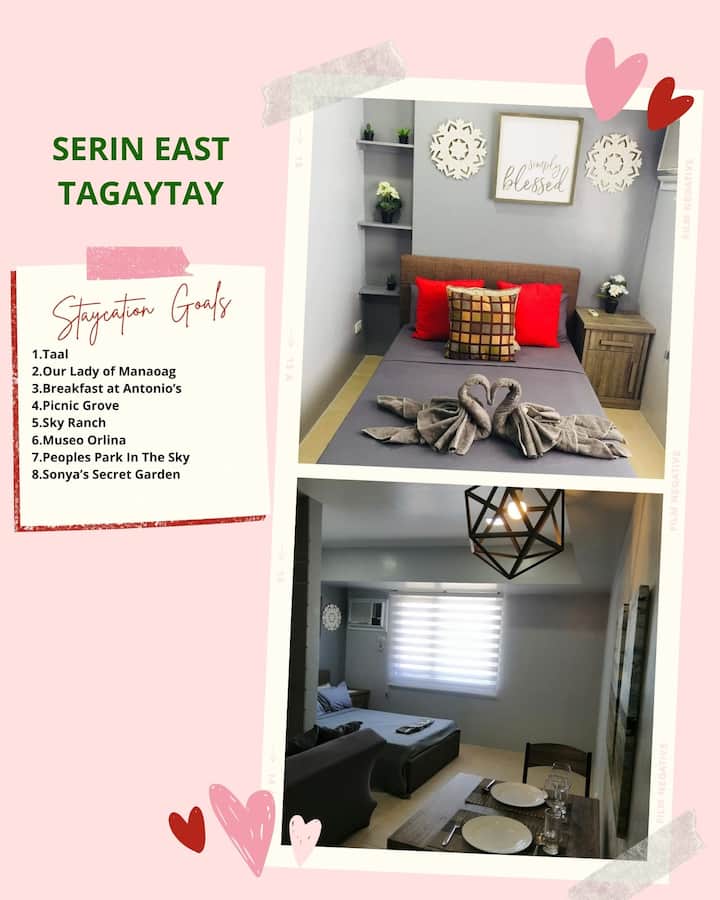 Hotel Like Condo@ Ayala Serin Tagaytay W/wifi Nflx - Talisay