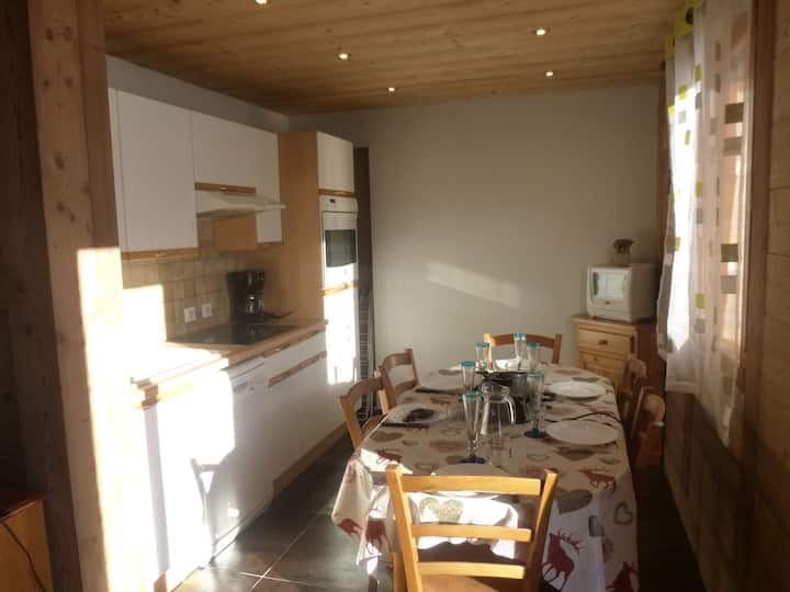 O'mikely 1 : Appartement 6 Pers , Vue Panoramique - Montricher-Albanne