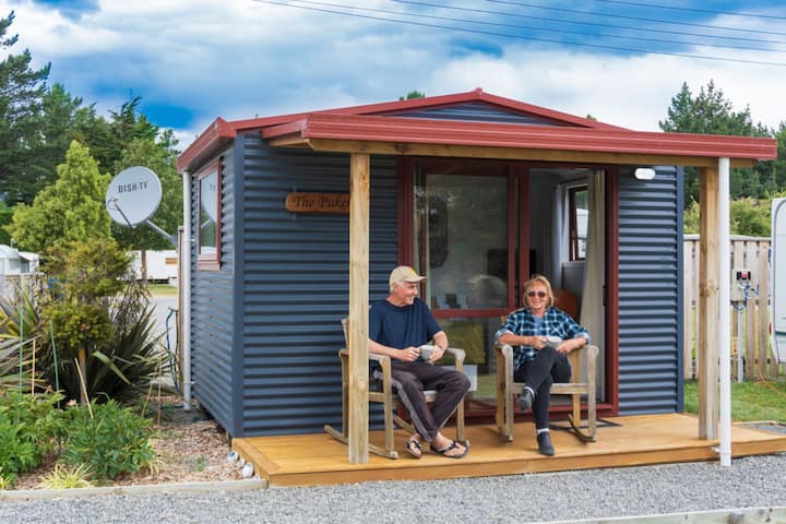 Cabin At Leithfield Beach Holiday Park - Amberley