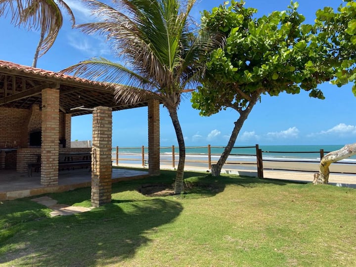 Casa Amarela - Sítio Na Praia - Beira Mar - Lagoinha