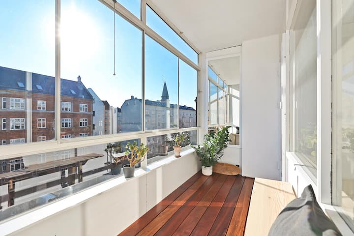 Bright Apartment In Fred/berg - Kopenhagen