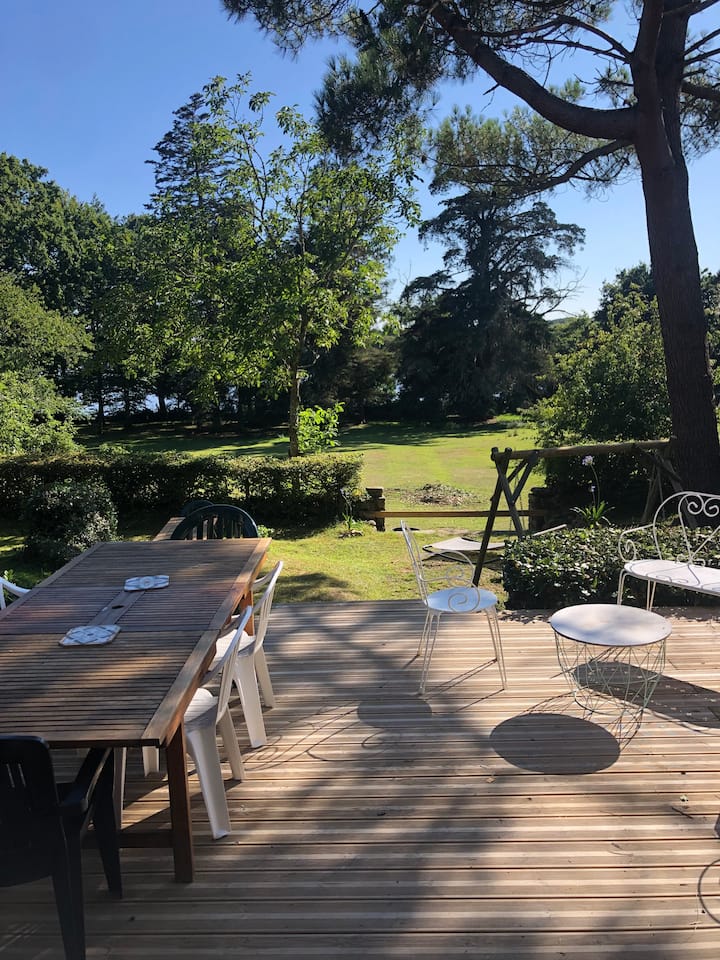 Grande Bâtisse Familiale Sur Parc Paysagé Et éTang - Sarzeau