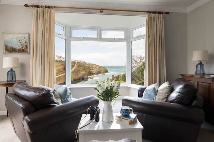 Stylish Apartment With Sea Views Near Port Isaac - Polzeath Beach