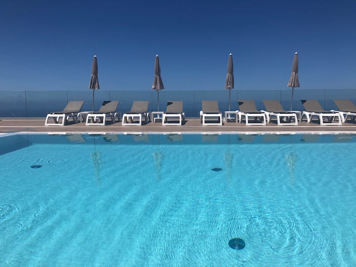 Tesoro Del Galeón Con Preciosa Piscina En Azotea - Adeje