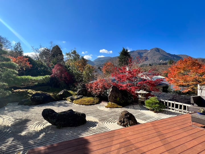 【温泉と庭の和風旅館】ガーデンビュー和室 - 箱根町