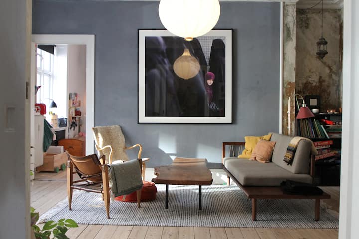 Spacious And Bright Family Spot,  Right By Metro - Copenhaguen
