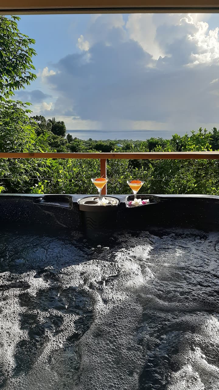 Sea View Bungalow - Jacuzzi - Guadeloupe
