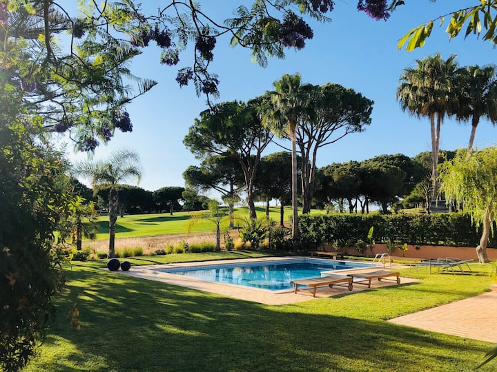 Vilamoura Villa (Top Floor) Big Pool Golf View - Vilamoura