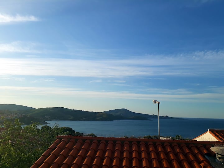 Banyuls/mer Appt 2 éToiles Climatisé & Aperçu Mer - Banyuls-sur-Mer