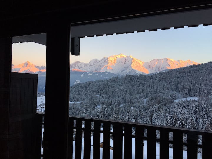 Studio à Cordon, Vue Splendide Sur Le Mont-blanc - Flumet