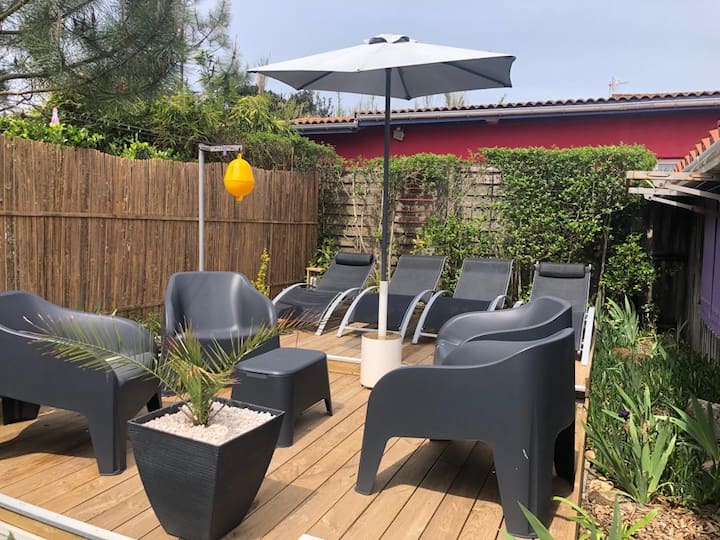 Dune 100m  Plage Et Forêt :  Ptwifi - Mimizan