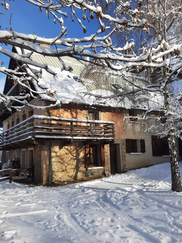 Grande Maison Rustique à 10 Mn Des Pistes De Vars - Vars