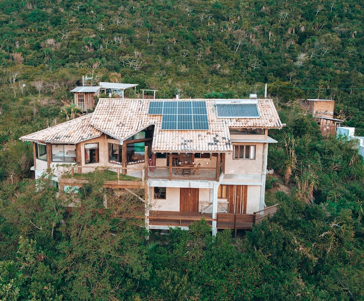 Casa Aracuã + Loft Independiente ,Rodeado De Verde - Imbituba