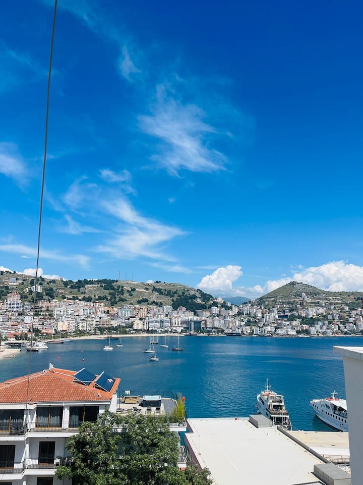 Port - Seaview Apartment By The Promenade - Saranda