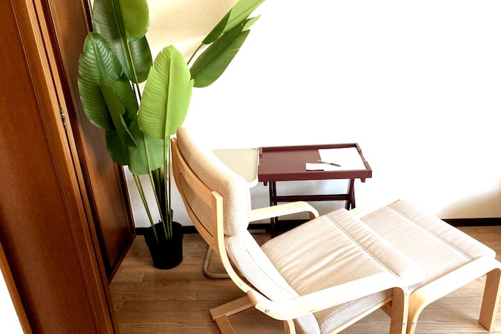 【一部屋貸し切りリラックスルーム】自然沢山高速Wifi・簡易デスクでテレワーク可能駐車場付 - 橿原市