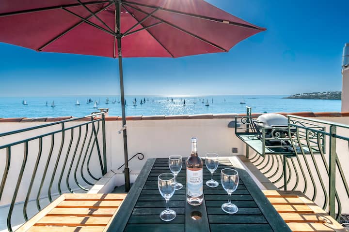 5 Floor Townhouse, Sea View Terrace - ibis Styles Antibes Juan Les Pins