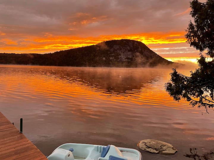 Chalet à Louer Au Lac Lyster Pour Sport D'hiver - Coaticook
