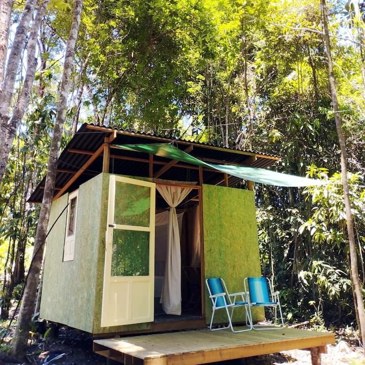 Eco-Cabin in the Forest - Cabins for Rent in Serra Grande, Urucuca ...