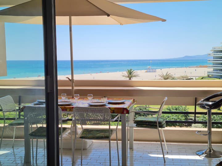 T3 Face Mer, Climatisation, Double Parking, Wifi - Canet-en-Roussillon